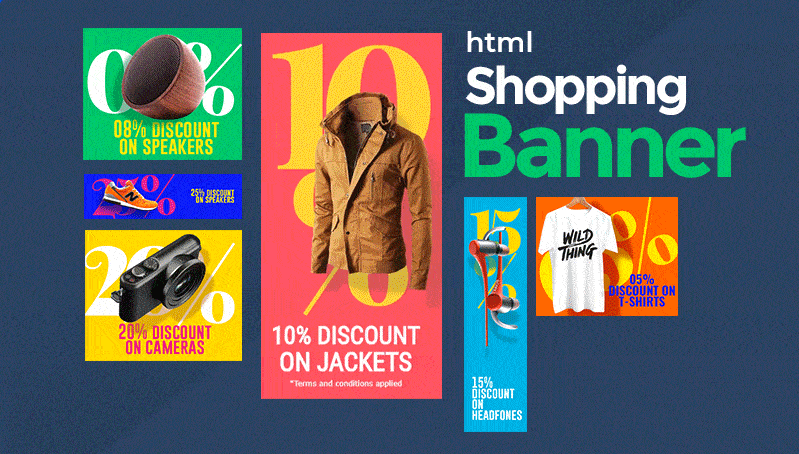 Animated Web Banner Campaign – Digital Media & Multimedia Design