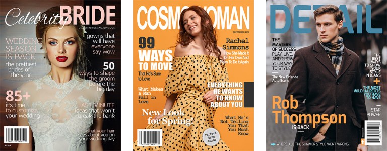 Recreate a Magazine Cover and Two Page Article – Digital Media ...