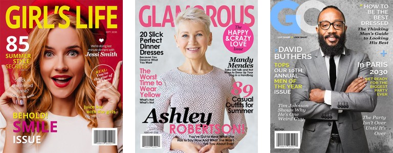 Recreate a Magazine Cover and Two Page Article – Digital Media ...